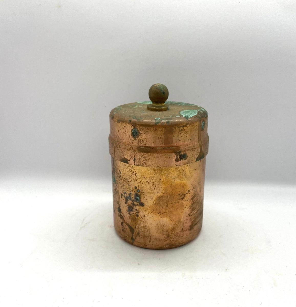 Rustic Copper Canister , Kitchen Storage – antlervintage
